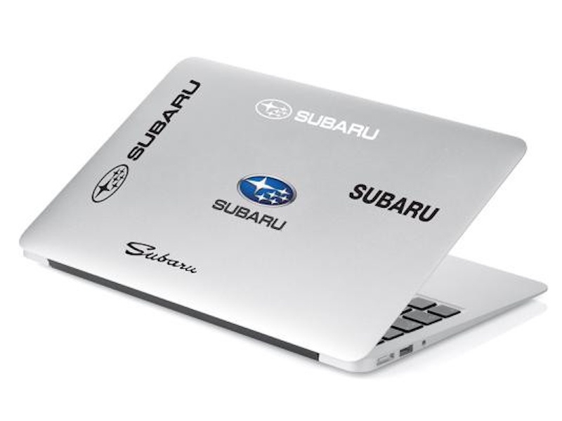 Subaru Gear Vinyl Decal Sheet With Subaru Logo Assorted Designs ...