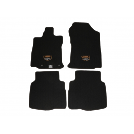 Subaru Carpet Mats Black With Wilderness Edition Logo Set Of Four J501SAN060 Subaru Online Parts