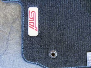 Genuine Subaru STI Carpeted Floor Mats | Subaru Online Parts