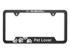 Buy Genuine License Plate Frame | Subaru Online Parts