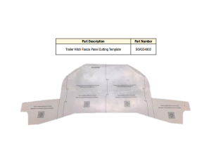 Genuine Subaru Outback Template | Subaru Online Parts