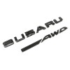 Subaru Emblem Subaru Symmetrical AWD Gloss Black - 93079FJ220 | Subaru ...