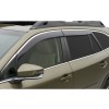 Subaru Side Window Deflectors - Chrome - F001SAN000 | Subaru Online Parts