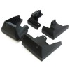 Subaru Splash Guards Kit Of Four Black For Front And Rear - J1010SG300 ...