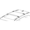 Subaru Low Profile Aero Adjustable Roof Rack Crossbars Kit Of Two For ...