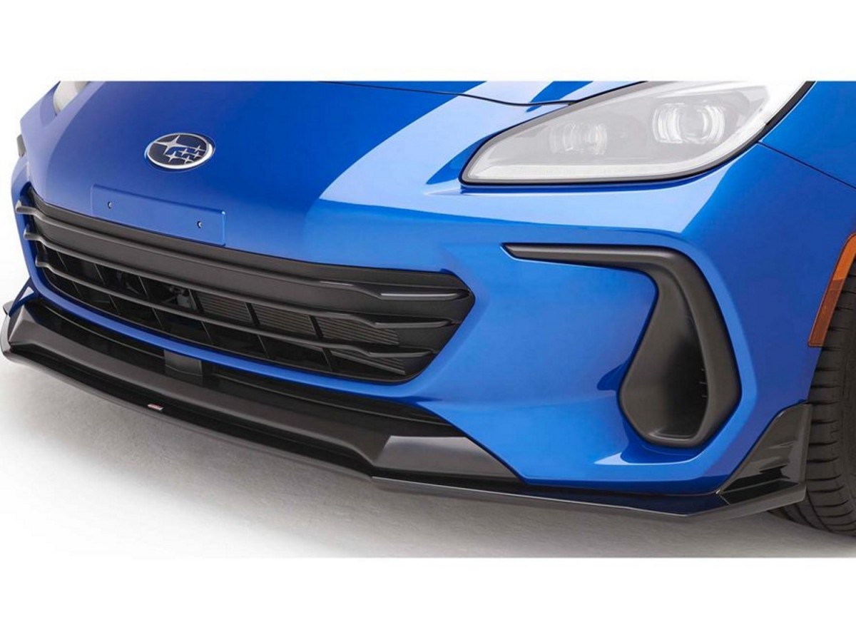 Subaru STI Front Under Spoiler Black With STI Logo - E2410CC000 ...