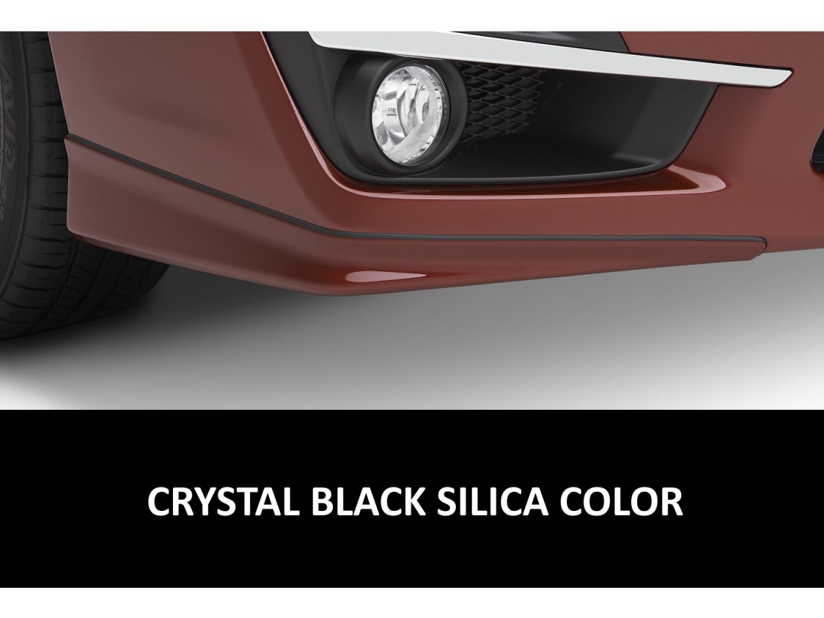 Subaru Front Under Spoilers - Crystal Black Silica - E2410FJ200V2 ...