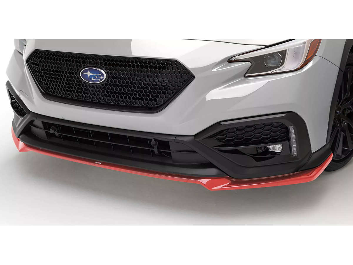 Subaru Cherry Red STI Front Under Spoiler - E2410VC220 | Subaru Online ...