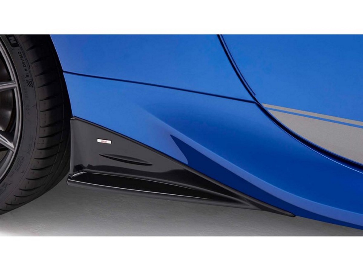 Subaru STI Side Under Spoilers Kit Of Two Black With STI Logo ...