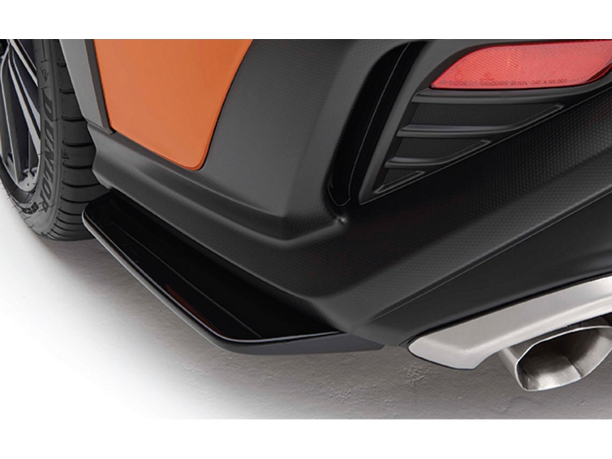 Subaru Black STI Rear Quarter Under Spoiler - E5610VC010 | Subaru ...