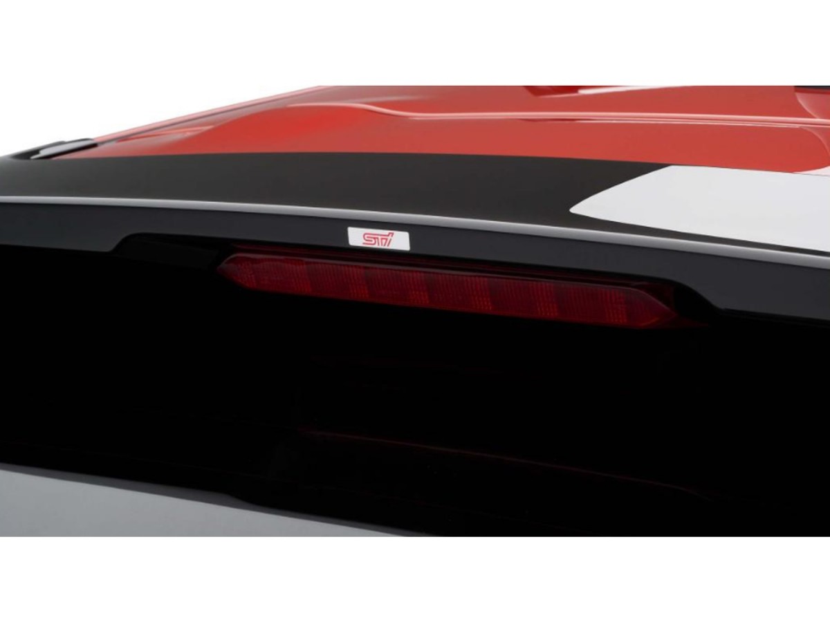 Subaru STI Roof Spoiler Crystal Black Silica - E7210FN010 | Subaru ...