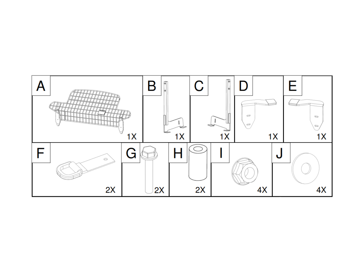 Subaru Compartment Separator - F551SAL701 | Subaru Online Parts