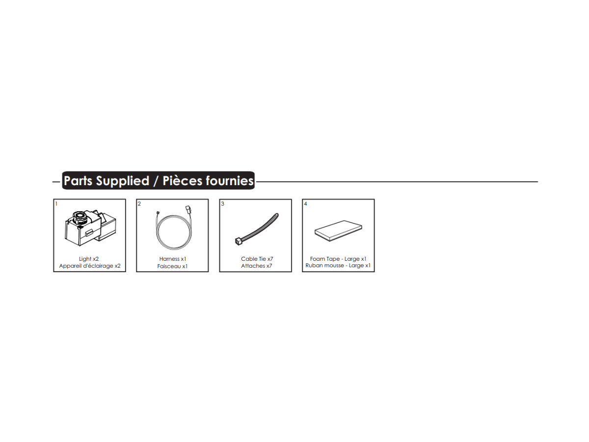 Subaru LED Front Footwell Illumination Kit Blue - H461SVC000 | Subaru ...