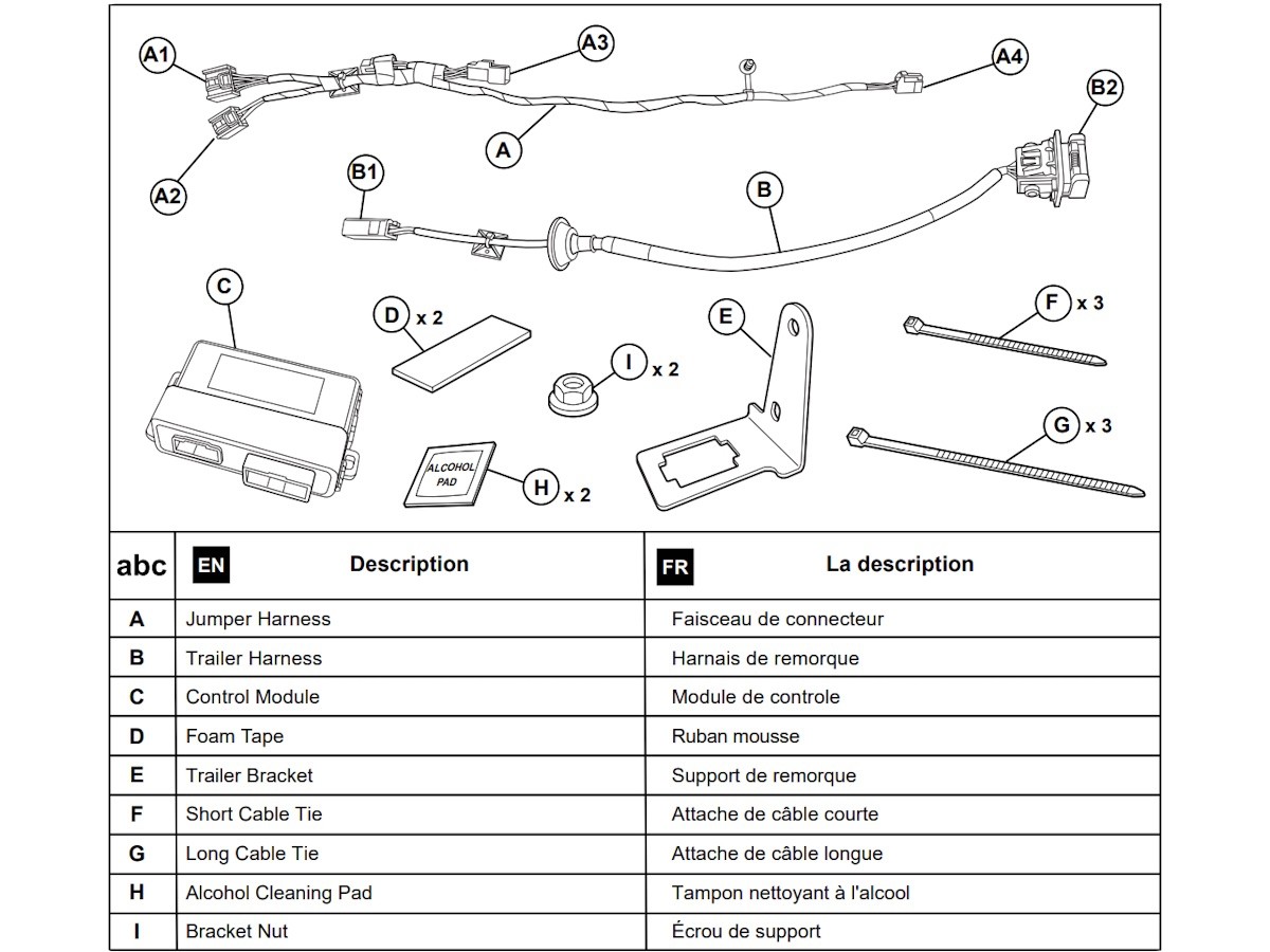 Subaru Trailer Tow Wiring Harness - H771SSL100 | Subaru Online Parts