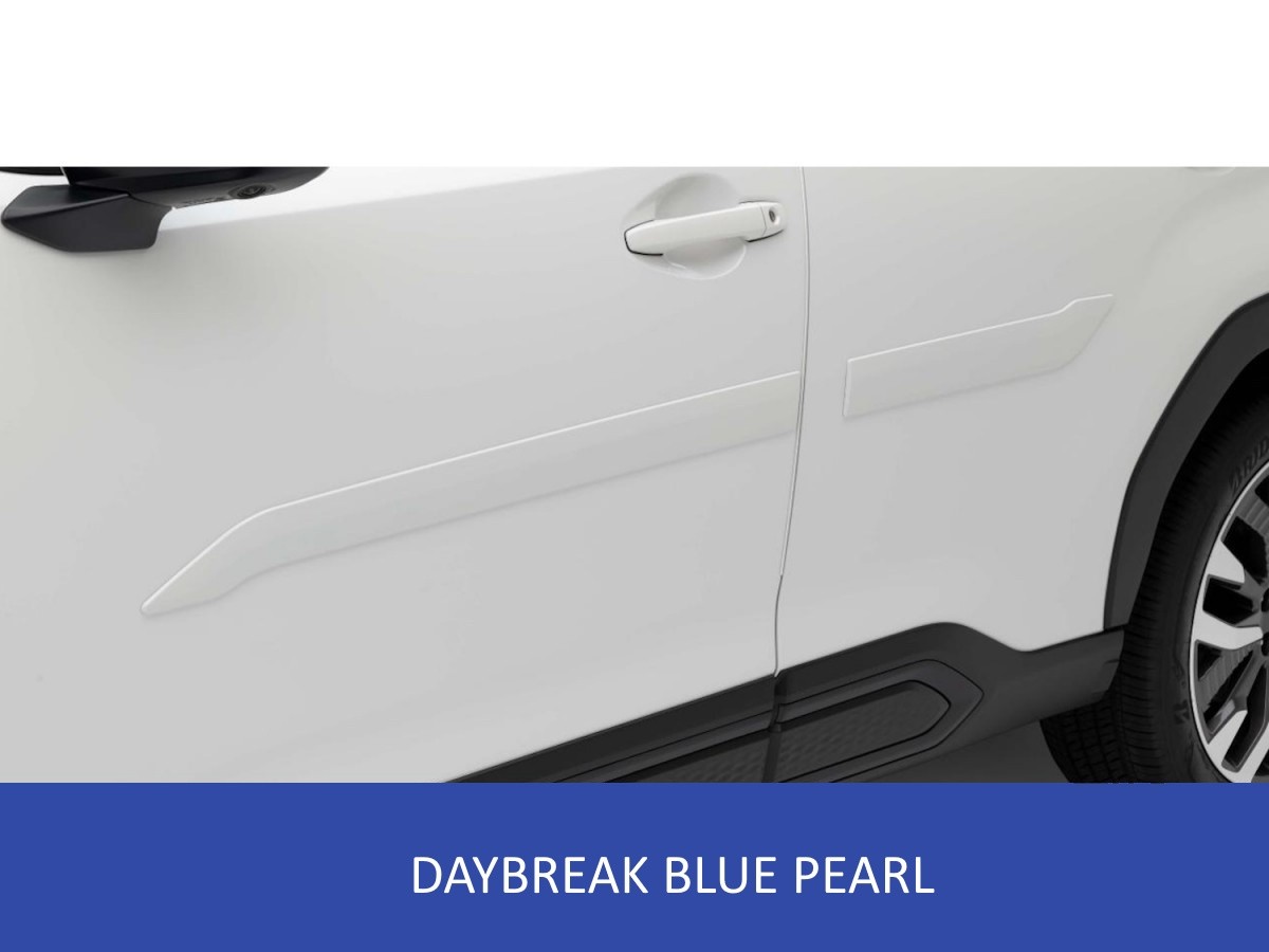 Subaru Body Side Door Moldings Kit Of Four Daybreak Blue Pearl ...