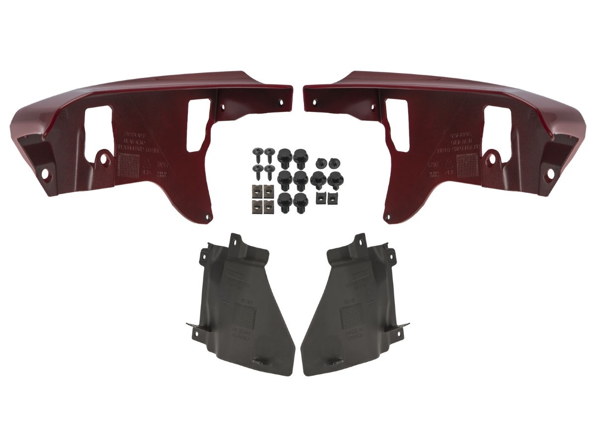 Subaru Splash Guard Kit - Rear Aero - Pure Red - J101SVA000T2 | Subaru ...