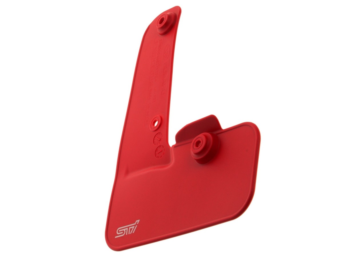 Subaru Mud Flaps Cherry Red With STI Logo Kit Of Four For Front And ...