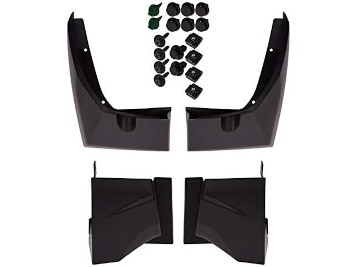Subaru Splash Guards Kit Of Four Front And Rear Molded Black ...