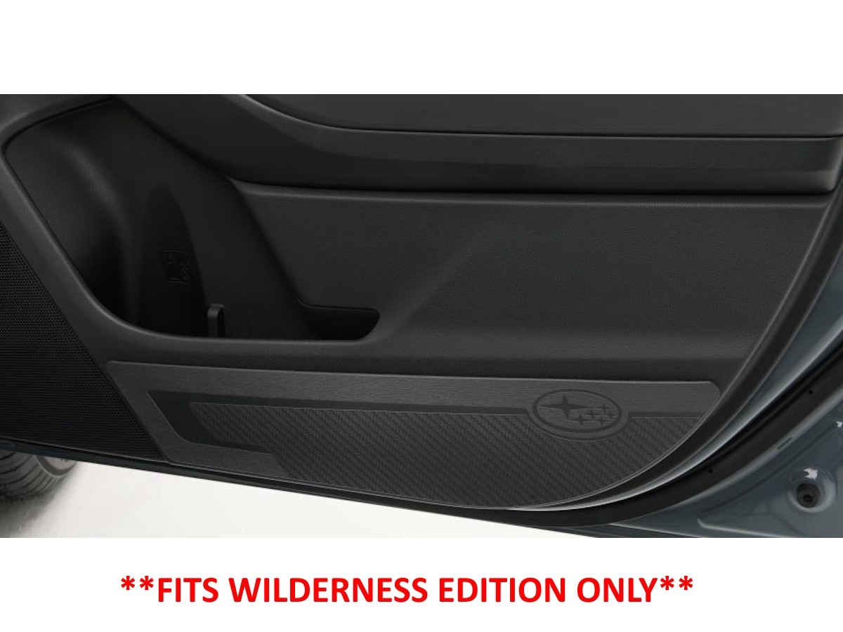 Subaru Front Door Scuff Protectors Kit Of Two Guards For Left And Right ...