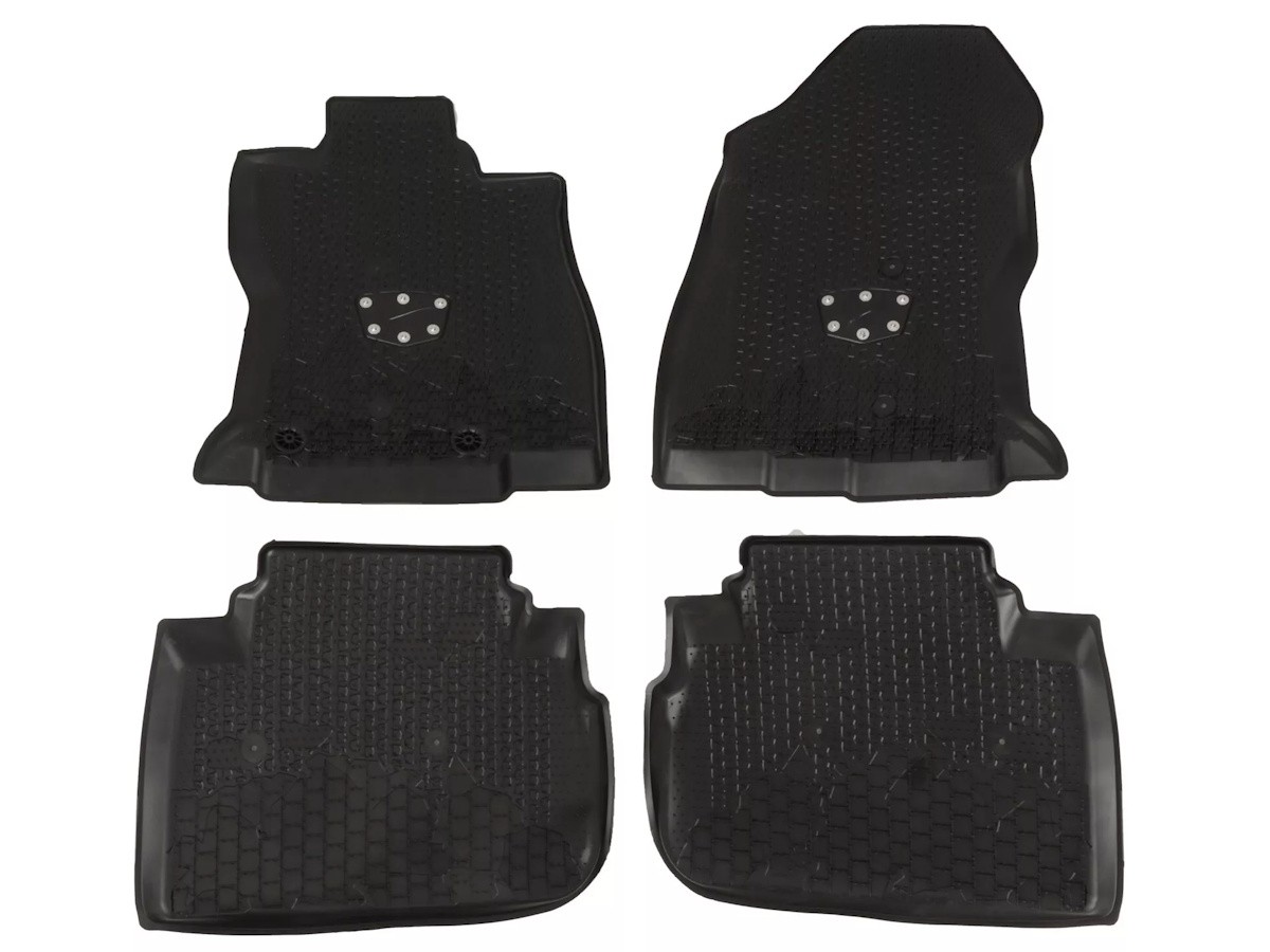 Subaru All Weather High Wall Floor Liners For Front And Rear Wilderness ...