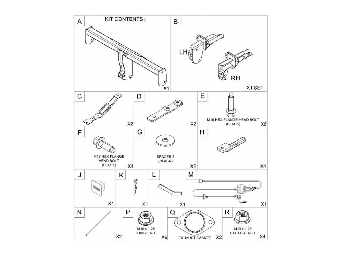 Subaru Trailer Hitch - L101SSC000 | Subaru Online Parts