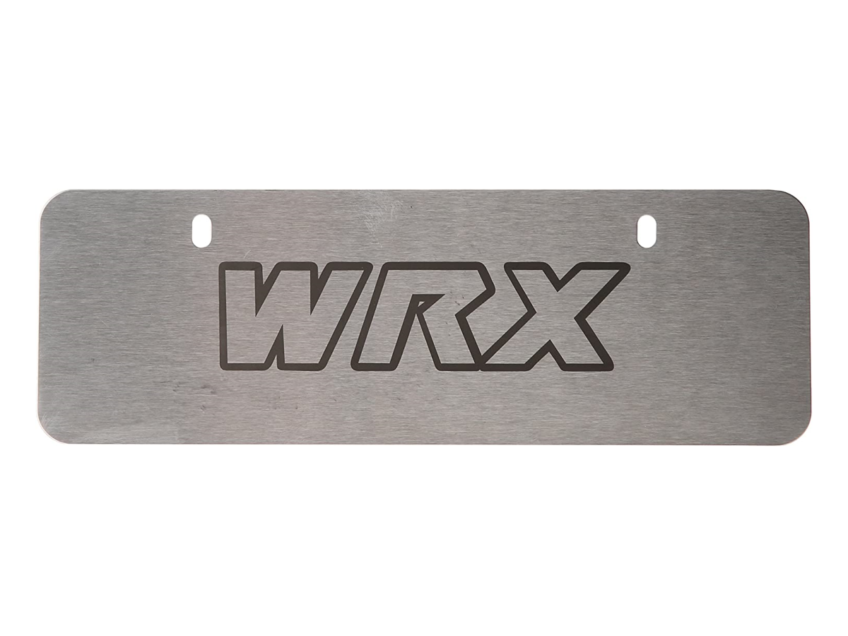Subaru Marque Plates - Polished - WRX Logo - EURO - SOA342L130 | Subaru ...