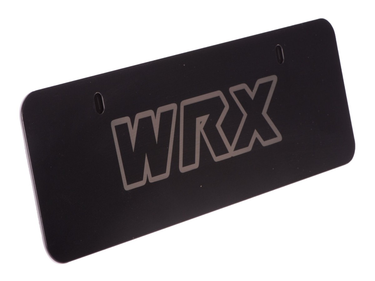 Subaru Marque Plates - Black - WRX Logo - EURO - SOA342L131 | Subaru ...