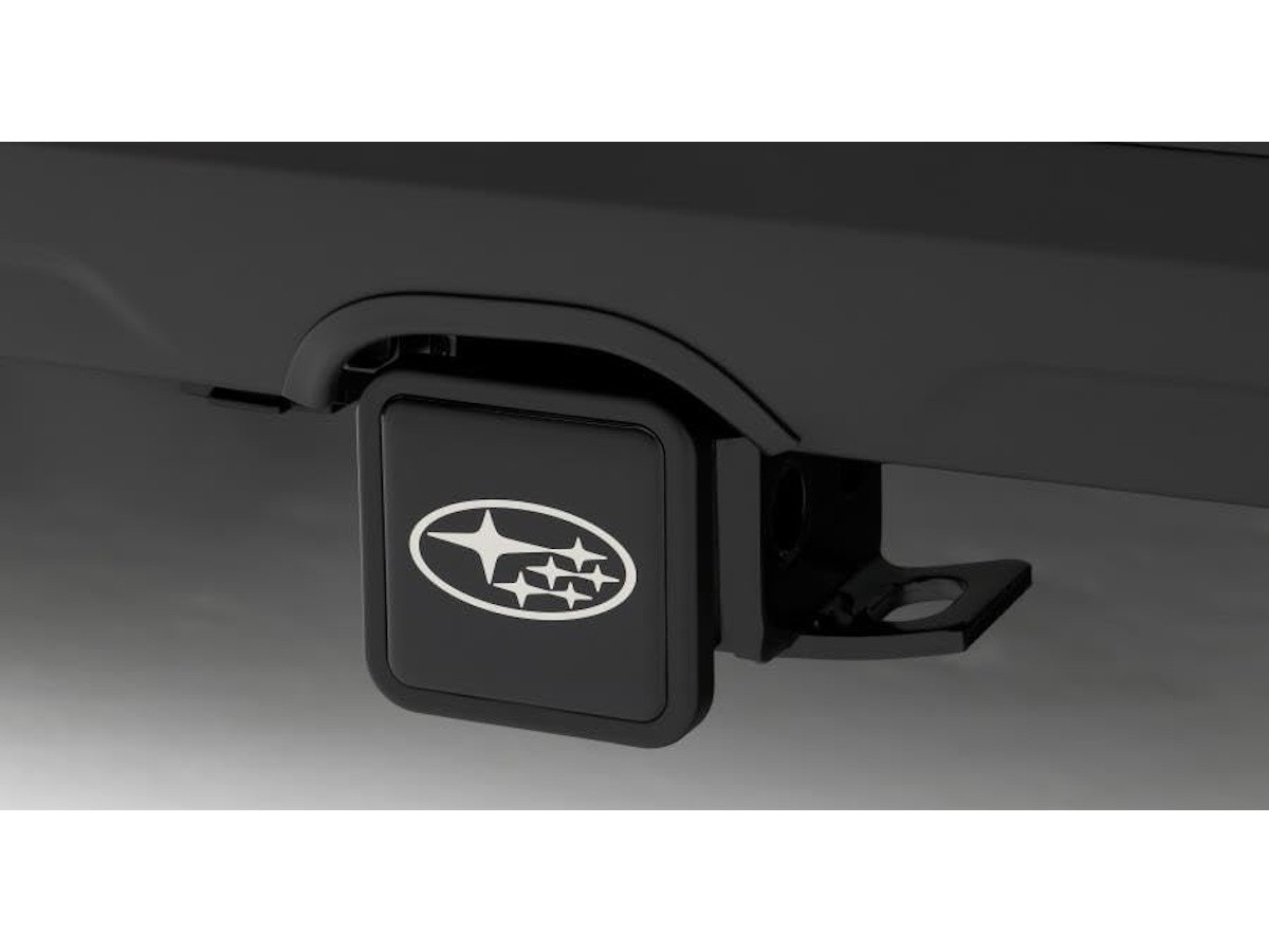 Subaru Trailer Hitch Receiver Plug 2 Inch Black With White Star Cluster ...