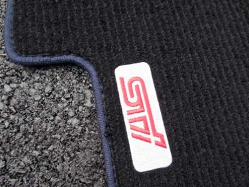 Subaru Carpet Mats - Launch Edition Blue With STI Logo - J501SVA110 ...