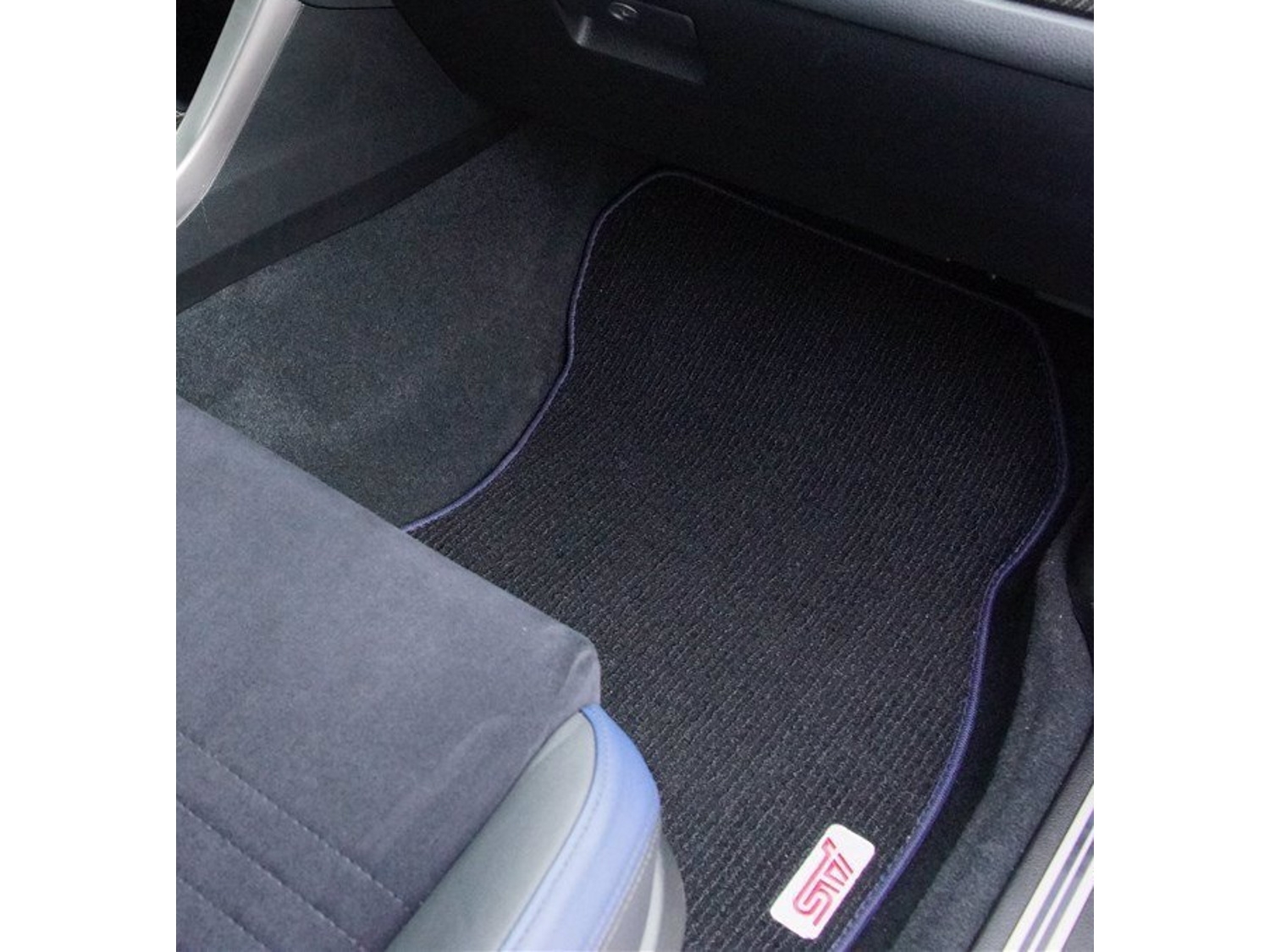 Subaru Carpet Mats - Launch Edition Blue With STI Logo - J501SVA110 ...
